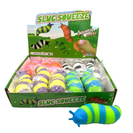 Squishy Slug in assorted colors Barry-Owen Co., Inc. Call: 323.724.4800